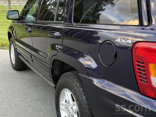 Violets Jeep Grand Cherokee 2000 Rīga, ar dzinēja tilpumu 3.10 L un nobraukumu 0 tūkst. km par 9900 €, foto 9 vietnē AUTOMOTO.COM.LV