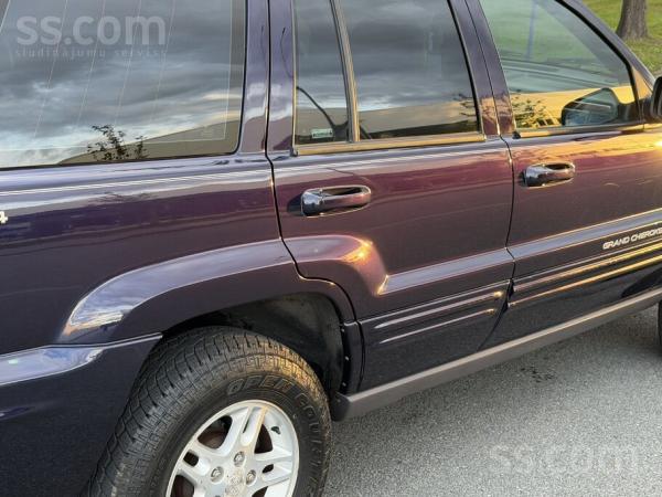 Violets Jeep Grand Cherokee 2000 Rīga, ar dzinēja tilpumu 3.10 L un nobraukumu 0 tūkst. km par 9900 €, foto 11 vietnē AUTOMOTO.COM.LV