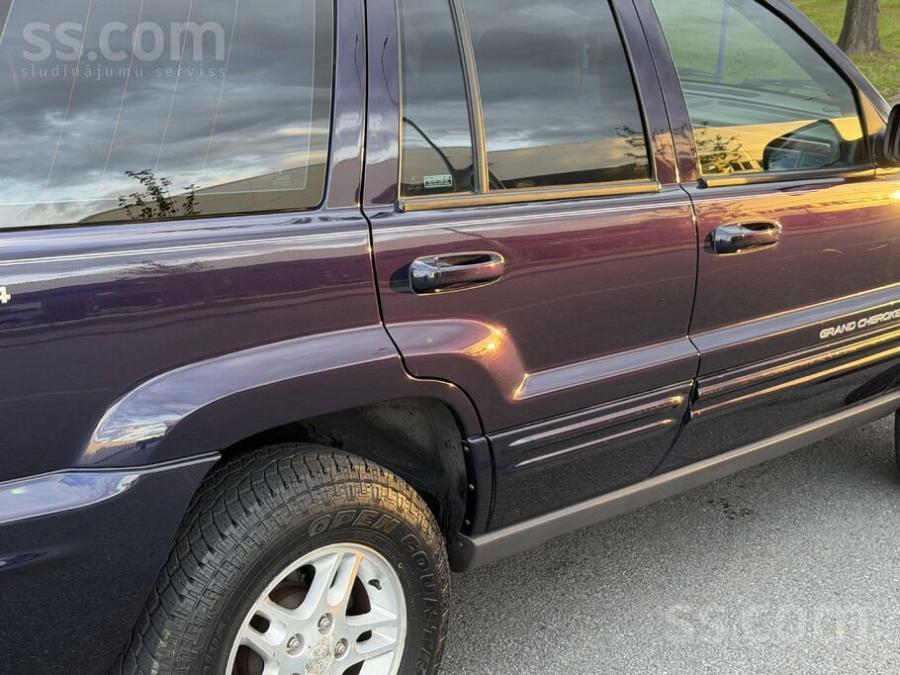 Violets Jeep Grand Cherokee 2000 Rīga, ar dzinēja tilpumu 3.10 L un nobraukumu 0 tūkst. km par 9900 €, foto 11 vietnē AUTOMOTO.COM.LV