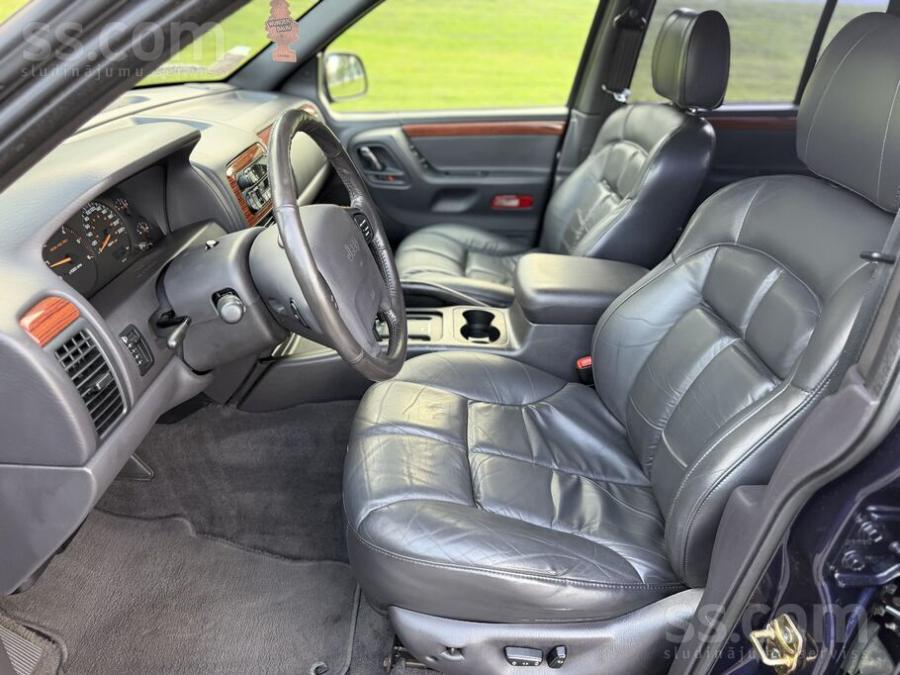 Violets Jeep Grand Cherokee 2000 Rīga, ar dzinēja tilpumu 3.10 L un nobraukumu 0 tūkst. km par 9900 €, foto 13 vietnē AUTOMOTO.COM.LV