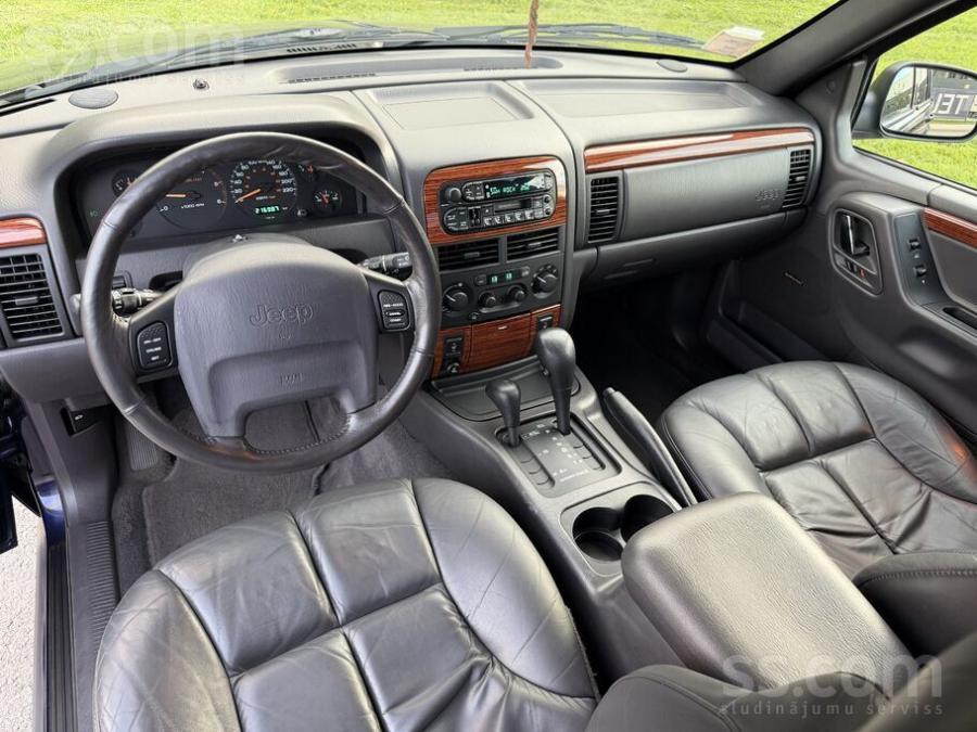 Violets Jeep Grand Cherokee 2000 Rīga, ar dzinēja tilpumu 3.10 L un nobraukumu 0 tūkst. km par 9900 €, foto 14 vietnē AUTOMOTO.COM.LV