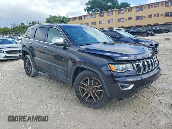 Violet Jeep Grand Cherokee 2019 in Siauliai, with an engine capacity of 3.60 L and mileage of 104 thousand km for 9900 €, photo 1 on AUTOMOTO.COM.LV