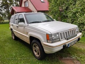 White Jeep Grand Cherokee 1994 in Tallinn, with an engine capacity of 5.20 L and mileage of 312 thousand km for 3400 €, photo  on AUTOMOTO.COM.LV