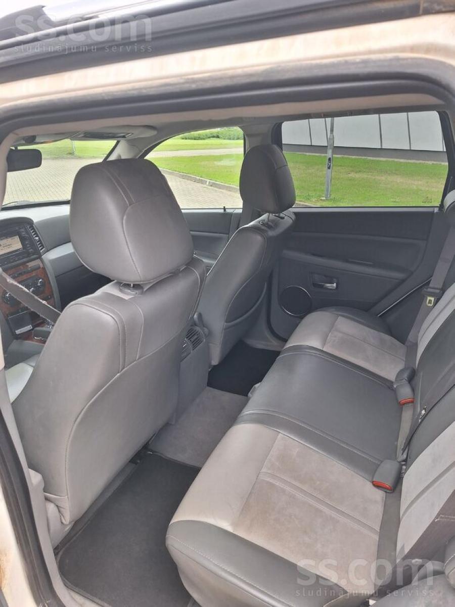 Balts Jeep Grand Cherokee 2007 Valmiera, ar dzinēja tilpumu 3.00 L un nobraukumu 414 tūkst. km par 3950 €, foto 9 vietnē AUTOMOTO.COM.LV