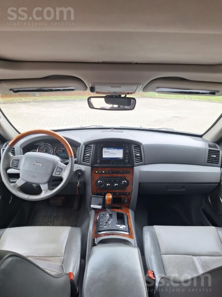 Balts Jeep Grand Cherokee 2007 Valmiera, ar dzinēja tilpumu 3.00 L un nobraukumu 414 tūkst. km par 3950 €, foto 10 vietnē AUTOMOTO.COM.LV