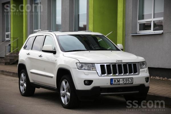 Balts Jeep Grand Cherokee 2012 Rīga, ar dzinēja tilpumu 3.00 L un nobraukumu 420 tūkst. km par 5495 €, foto 4 vietnē AUTOMOTO.COM.LV