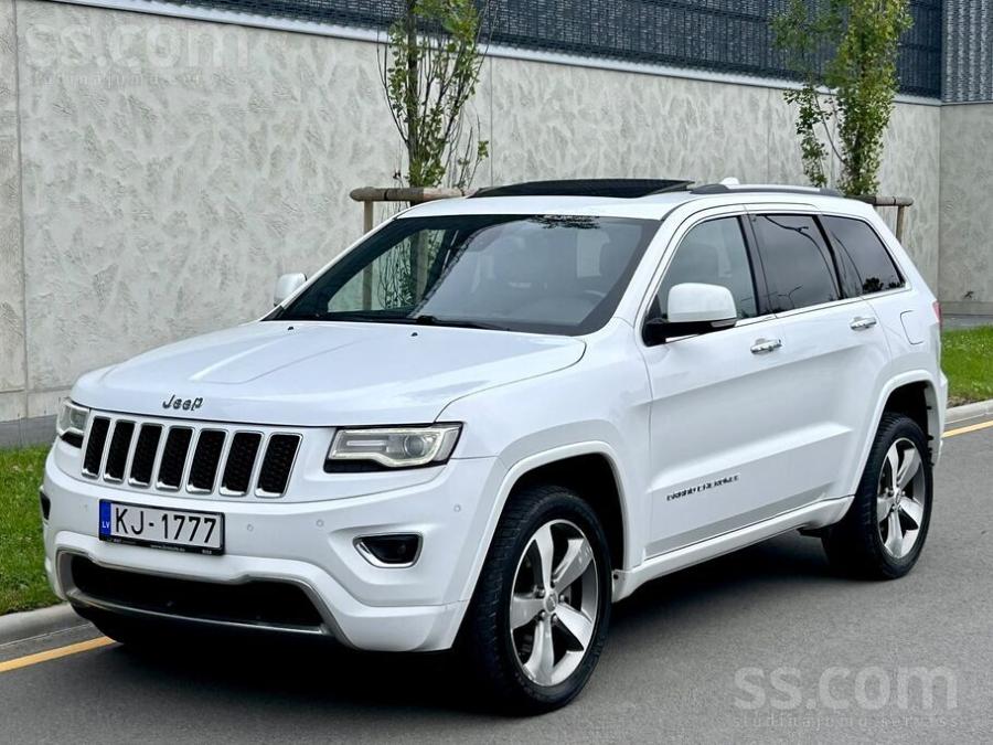 Balts Jeep Grand Cherokee 2013 Rīga, ar dzinēja tilpumu 3.00 L un nobraukumu 0 tūkst. km par 9450 €, foto 1 vietnē AUTOMOTO.COM.LV