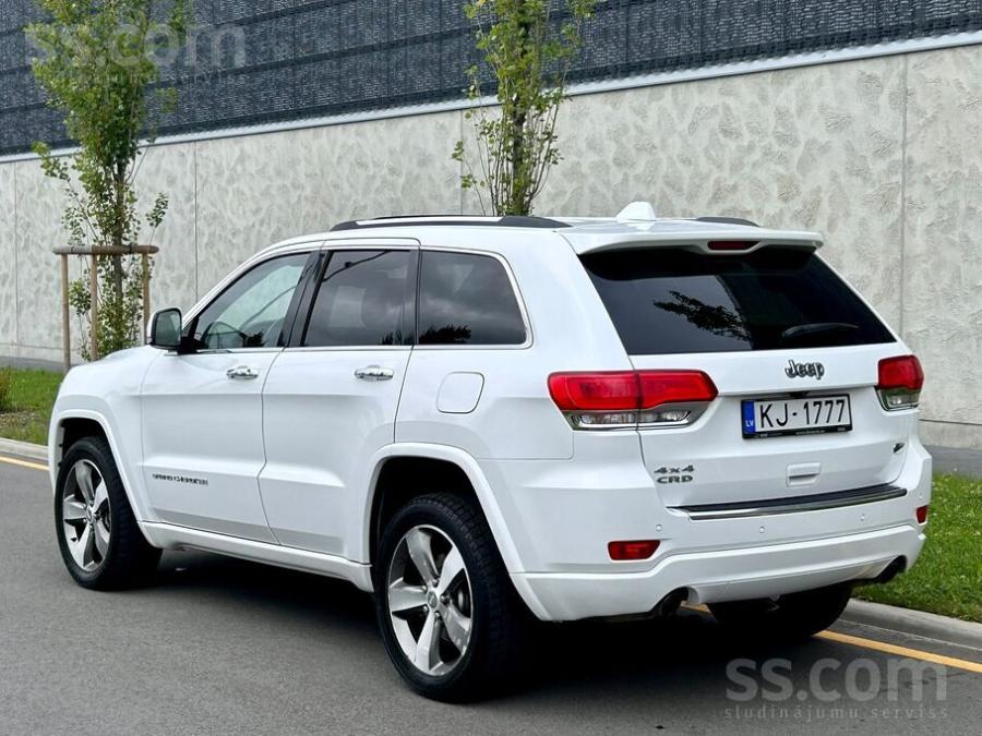 Balts Jeep Grand Cherokee 2013 Rīga, ar dzinēja tilpumu 3.00 L un nobraukumu 0 tūkst. km par 9450 €, foto 5 vietnē AUTOMOTO.COM.LV