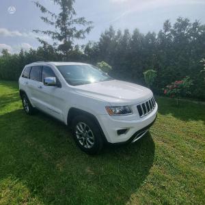 Balts Jeep Grand Cherokee 2014 Kauņa, ar dzinēja tilpumu 3.60 L un nobraukumu 172 tūkst. km par 10700 €, foto  vietnē AUTOMOTO.COM.LV
