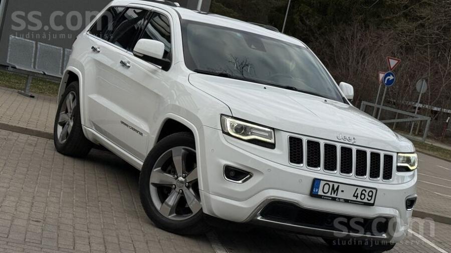 Balts Jeep Grand Cherokee 2014 Jūrmala, ar dzinēja tilpumu 3.00 L un nobraukumu 0 tūkst. km par 11950 €, foto 3 vietnē AUTOMOTO.COM.LV
