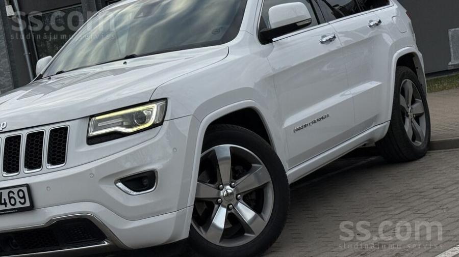 Balts Jeep Grand Cherokee 2014 Jūrmala, ar dzinēja tilpumu 3.00 L un nobraukumu 0 tūkst. km par 11950 €, foto 6 vietnē AUTOMOTO.COM.LV