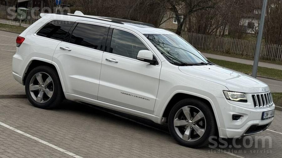 Balts Jeep Grand Cherokee 2014 Jūrmala, ar dzinēja tilpumu 3.00 L un nobraukumu 0 tūkst. km par 11950 €, foto 9 vietnē AUTOMOTO.COM.LV
