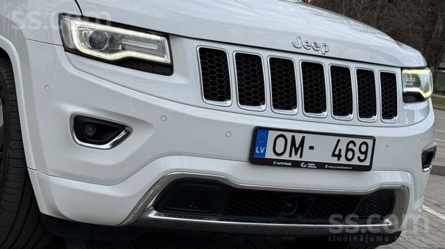 Balts Jeep Grand Cherokee 2014 Jūrmala, ar dzinēja tilpumu 3.00 L un nobraukumu 0 tūkst. km par 11950 €, foto 13 vietnē AUTOMOTO.COM.LV