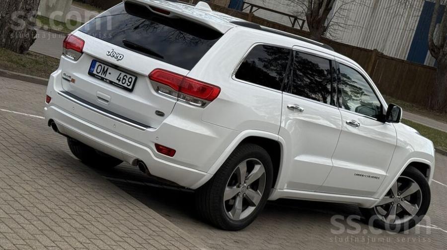 Balts Jeep Grand Cherokee 2014 Jūrmala, ar dzinēja tilpumu 3.00 L un nobraukumu 0 tūkst. km par 11950 €, foto 15 vietnē AUTOMOTO.COM.LV
