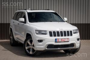 White Jeep Grand Cherokee 2014 in Talsi, with an engine capacity of 3.00 L and mileage of 202 thousand km for 13950 €, photo  on AUTOMOTO.COM.LV
