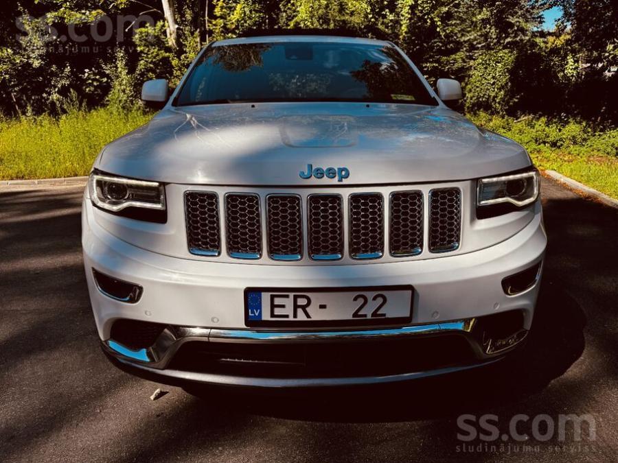 Balts Jeep Grand Cherokee 2014 Rīga, ar dzinēja tilpumu 3.00 L un nobraukumu 296 tūkst. km par 12000 €, foto 1 vietnē AUTOMOTO.COM.LV