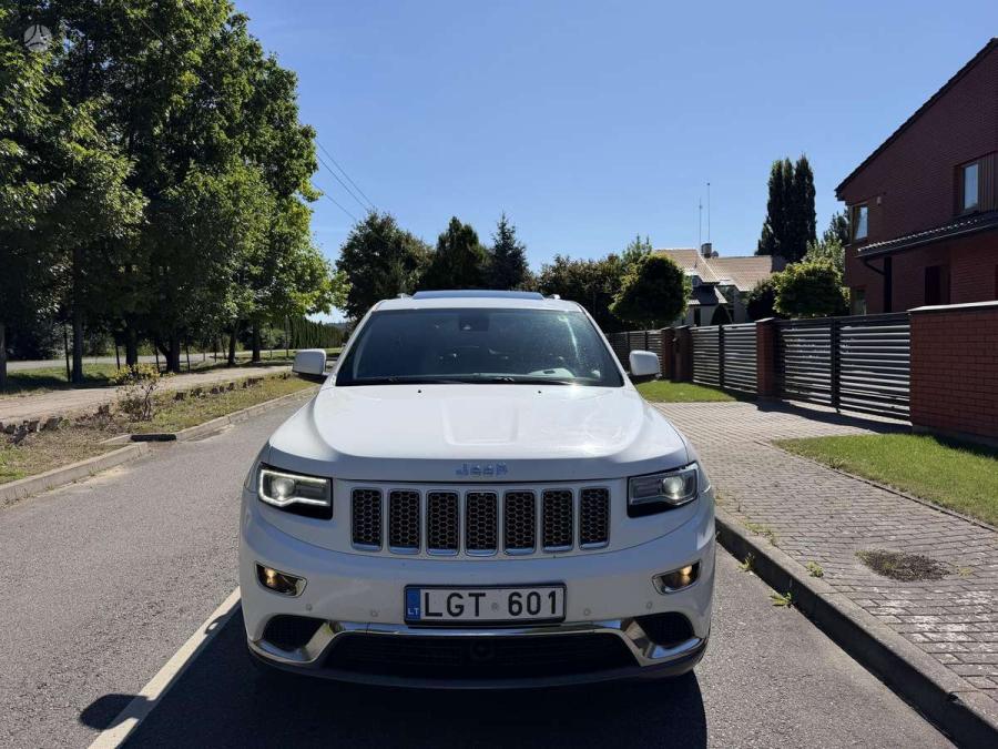 Balts Jeep Grand Cherokee 2014 Kauņa, ar dzinēja tilpumu 3.00 L un nobraukumu 280 tūkst. km par 8650 €, foto 5 vietnē AUTOMOTO.COM.LV