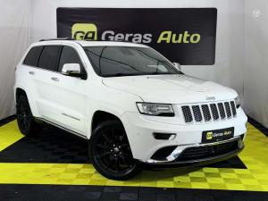 White Jeep Grand Cherokee 2015 in Vilnius, with an engine capacity of 2.99 L and mileage of 205 thousand km for 12190 €, photo 3 on AUTOMOTO.COM.LV