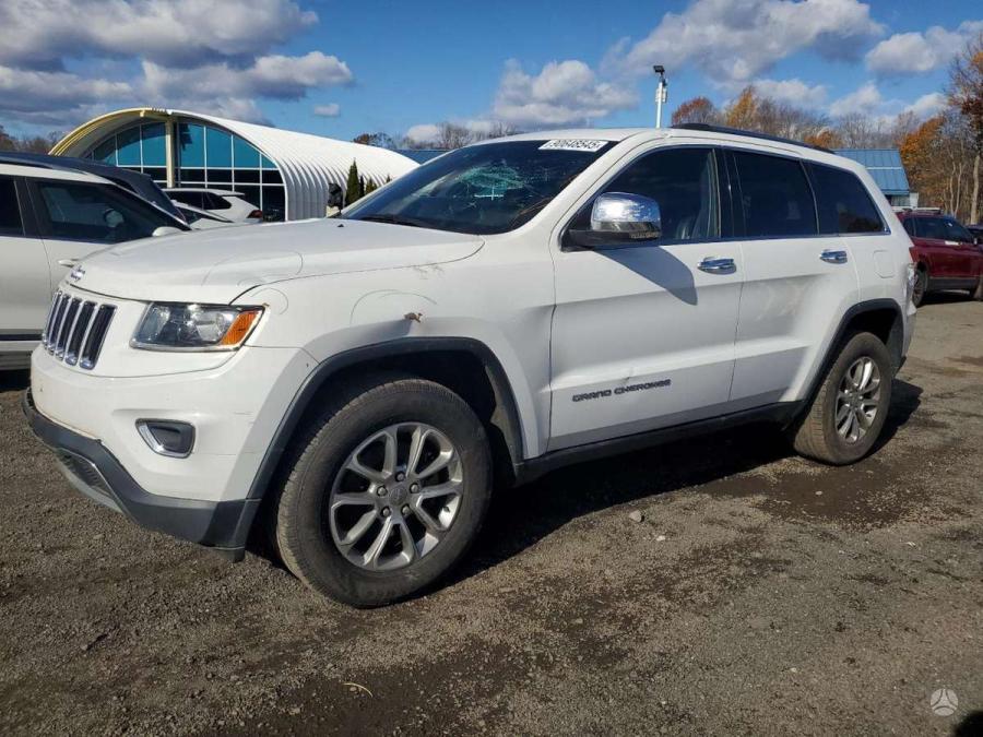 White Jeep Grand Cherokee 2015 in Siauliai, with an engine capacity of 3.60 L and mileage of 240 thousand km for 7000 €, photo 3 on AUTOMOTO.COM.LV