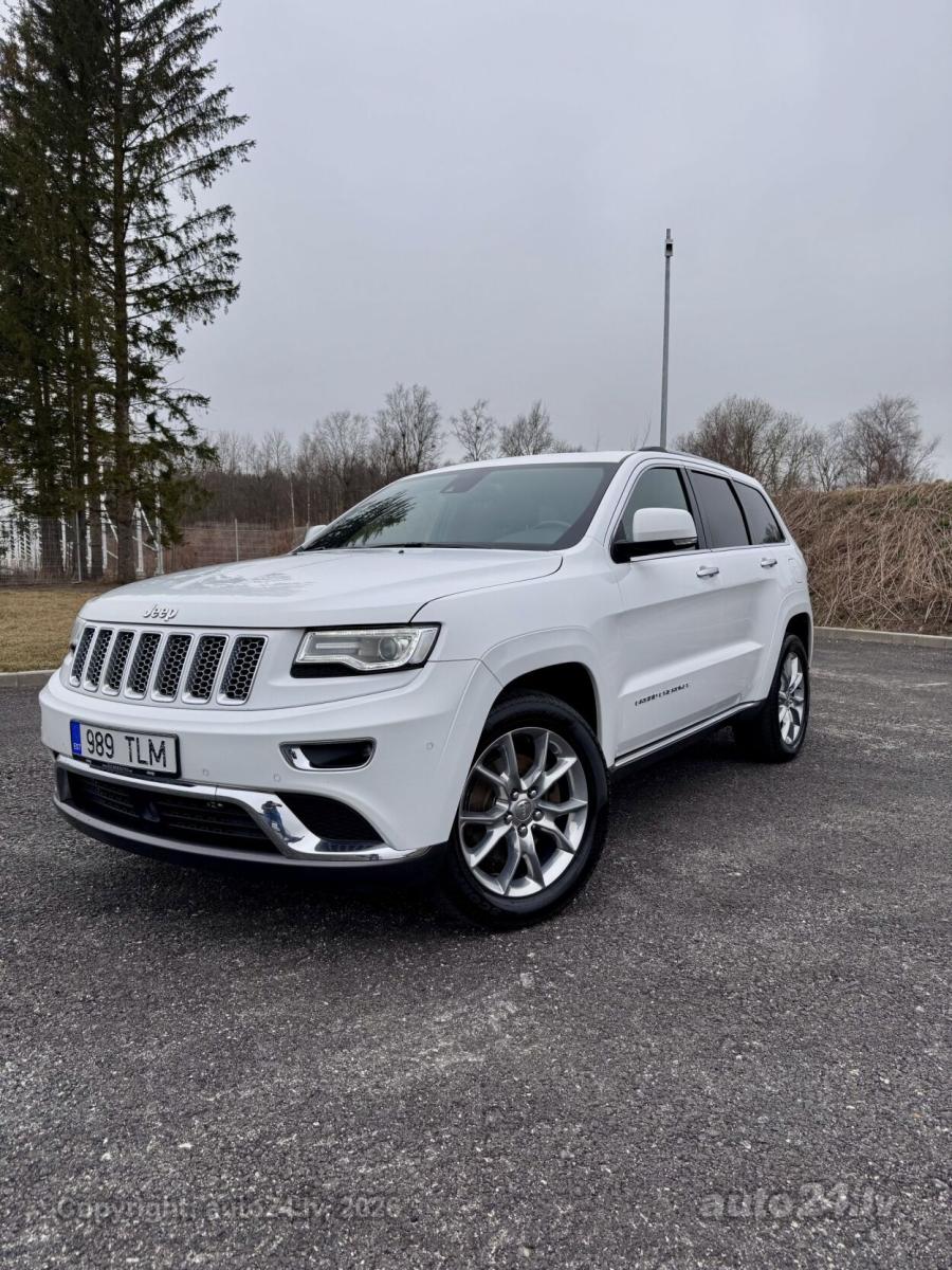 Balts Jeep Grand Cherokee 2015 Tallina, ar dzinēja tilpumu 3.00 L un nobraukumu 189 tūkst. km par 19500 €, foto 1 vietnē AUTOMOTO.COM.LV