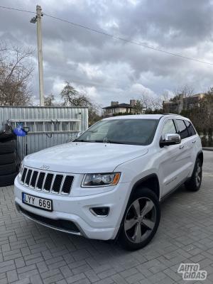Balts Jeep Grand Cherokee 2015 Viļņa, ar dzinēja tilpumu 3.60 L un nobraukumu 159 tūkst. km par 15500 €, foto  vietnē AUTOMOTO.COM.LV