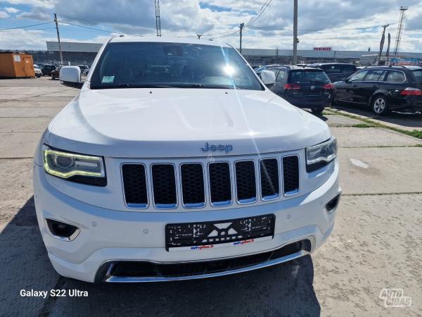 Balts Jeep Grand Cherokee 2015 Kauņa, ar dzinēja tilpumu 3.00 L un nobraukumu 270 tūkst. km par 11950 €, foto 1 vietnē AUTOMOTO.COM.LV