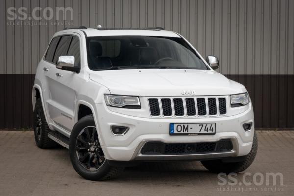 Balts Jeep Grand Cherokee 2015 Talsi, ar dzinēja tilpumu 3.00 L un nobraukumu 194 tūkst. km par 15650 €, foto 1 vietnē AUTOMOTO.COM.LV