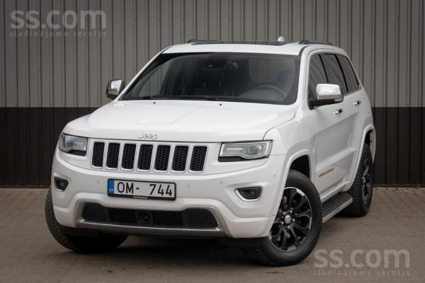 Balts Jeep Grand Cherokee 2015 Talsi, ar dzinēja tilpumu 3.00 L un nobraukumu 194 tūkst. km par 15650 €, foto 3 vietnē AUTOMOTO.COM.LV