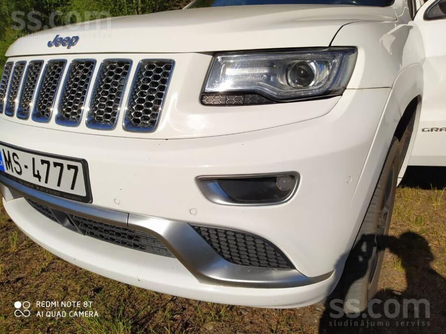 Белый Джип Гранд Чероки 2015 в Рига, объемом двигателя 3.60 л и пробегом 70 тыс. км за 24800 €, фото 13 на AUTOMOTO.COM.LV