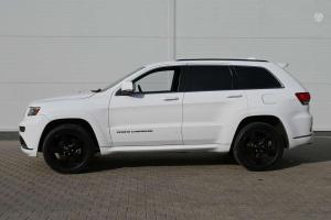 White Jeep Grand Cherokee 2015 in Kretinga, with an engine capacity of 5.65 L and mileage of 164 thousand km for 14499 €, photo 14 on AUTOMOTO.COM.LV