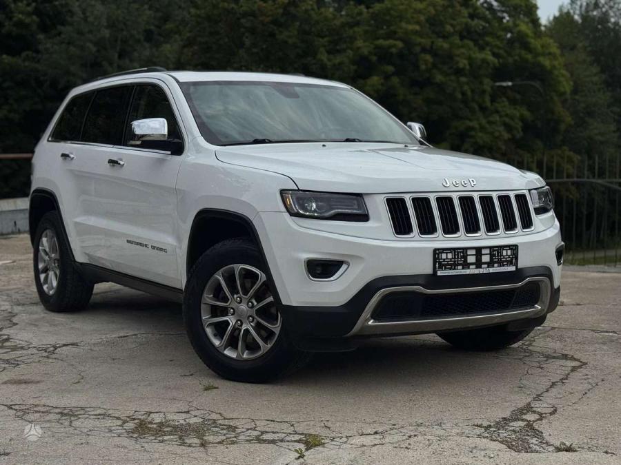 Balts Jeep Grand Cherokee 2015 Viļņa, ar dzinēja tilpumu 3.60 L un nobraukumu 273 tūkst. km par 13400 €, foto 9 vietnē AUTOMOTO.COM.LV