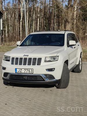 Balts Jeep Grand Cherokee 2015 Rīga, ar dzinēja tilpumu 3.00 L un nobraukumu 176 tūkst. km par 13790 €, foto  vietnē AUTOMOTO.COM.LV