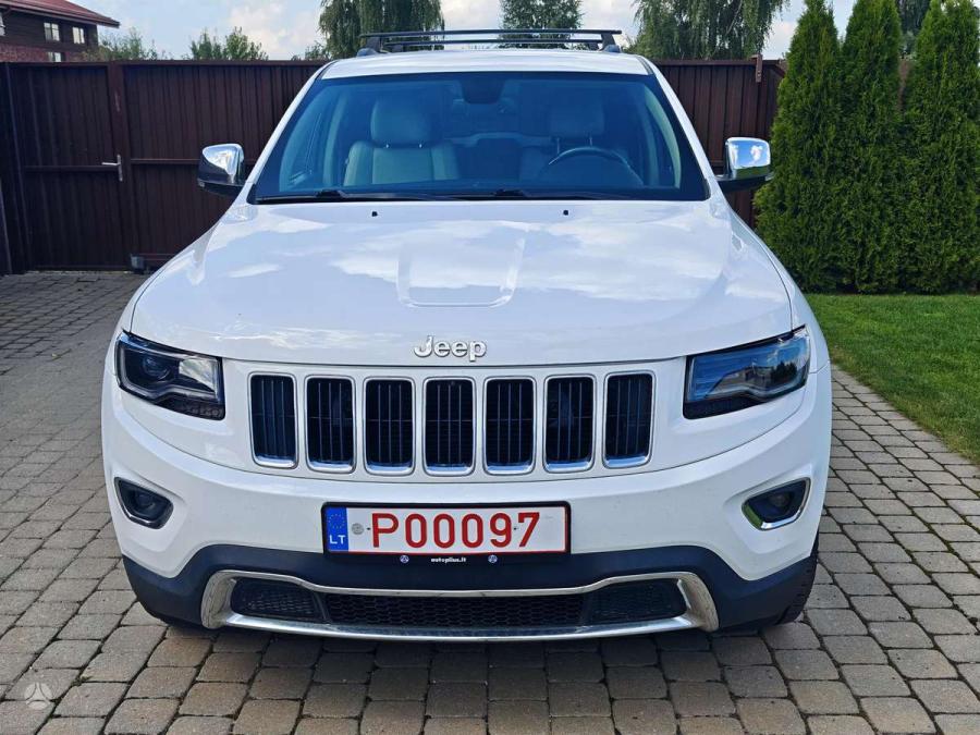 Balts Jeep Grand Cherokee 2015 Kauņa, ar dzinēja tilpumu 3.60 L un nobraukumu 206 tūkst. km par 12300 €, foto 3 vietnē AUTOMOTO.COM.LV