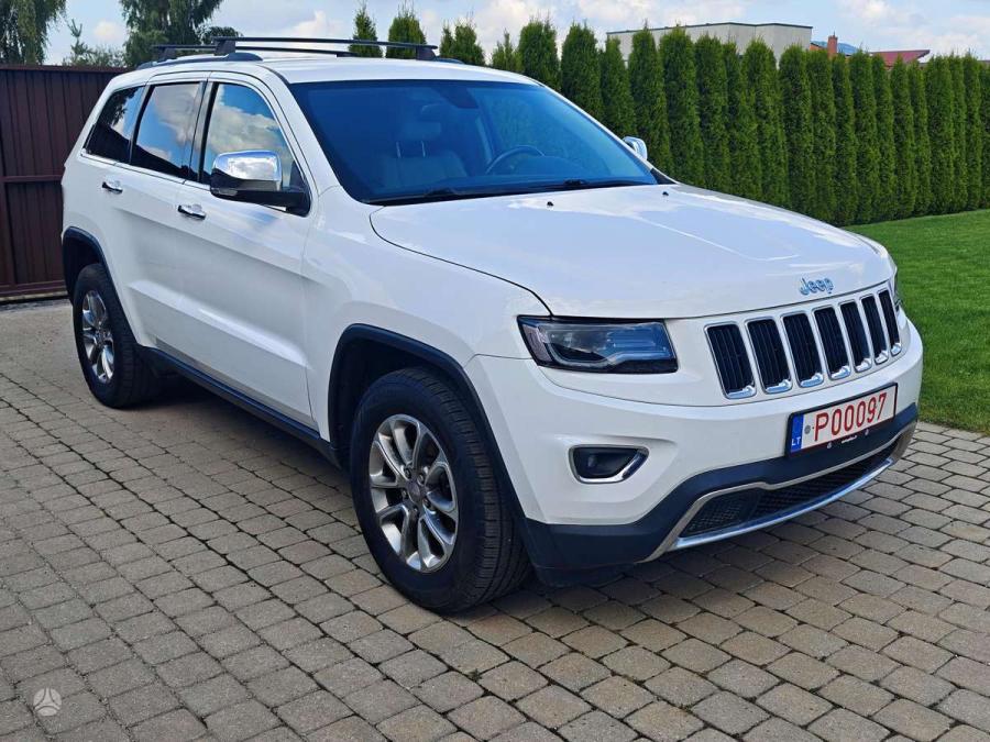 Balts Jeep Grand Cherokee 2015 Kauņa, ar dzinēja tilpumu 3.60 L un nobraukumu 206 tūkst. km par 12300 €, foto 4 vietnē AUTOMOTO.COM.LV