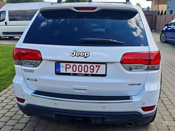White Jeep Grand Cherokee 2015 in Kaunas, with an engine capacity of 3.60 L and mileage of 206 thousand km for 12300 €, photo 7 on AUTOMOTO.COM.LV