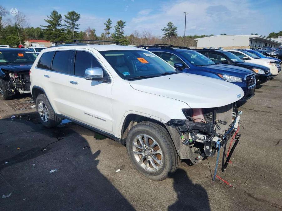Balts Jeep Grand Cherokee 2015 Kauņa, ar dzinēja tilpumu 3.60 L un nobraukumu 206 tūkst. km par 12300 €, foto 28 vietnē AUTOMOTO.COM.LV
