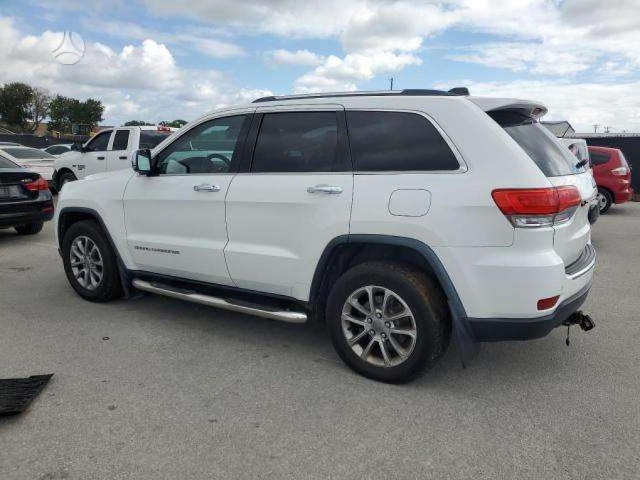 Balts Jeep Grand Cherokee 2016 Šauļi, ar dzinēja tilpumu 3.60 L un nobraukumu 242 tūkst. km par 8000 €, foto 5 vietnē AUTOMOTO.COM.LV