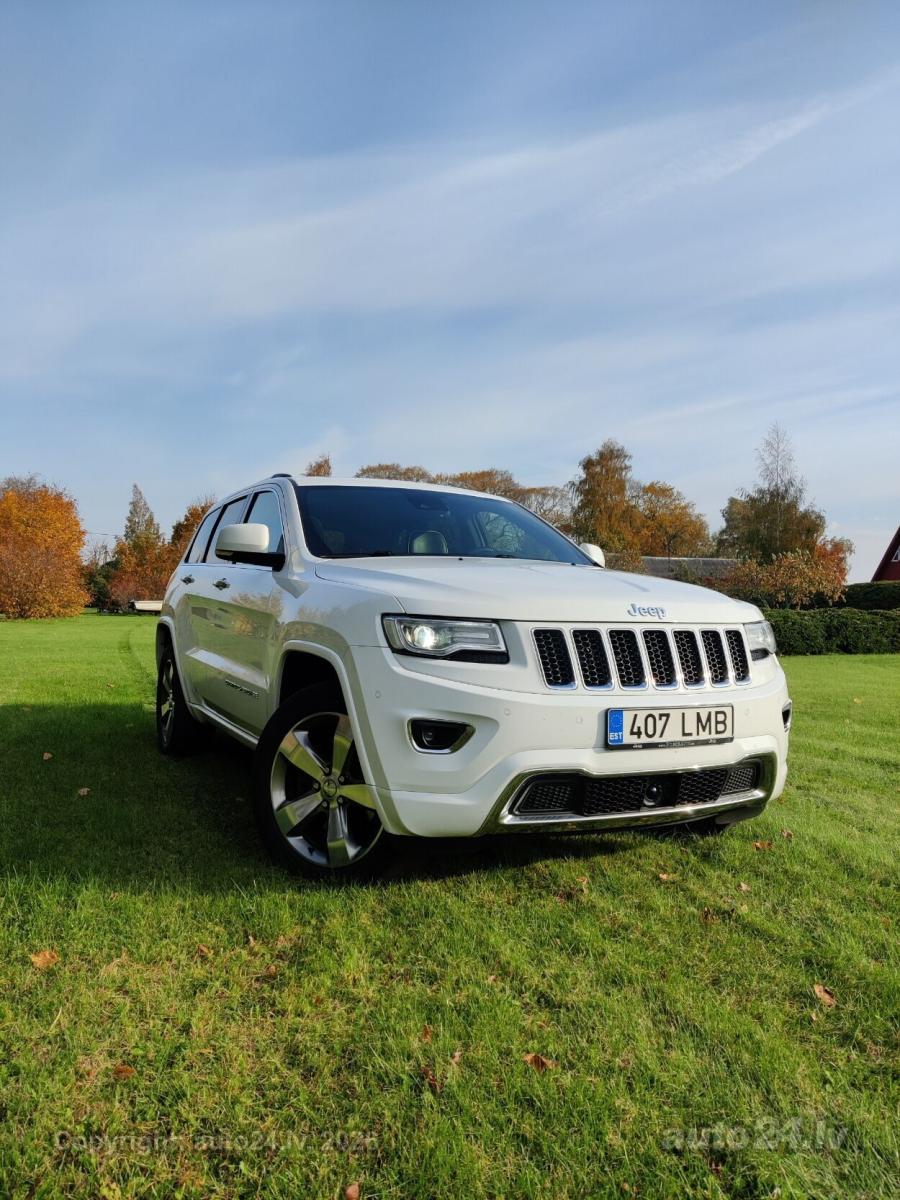 White Jeep Grand Cherokee 2016 in Parnu, with an engine capacity of 3.00 L and mileage of 284 thousand km for 18500 €, photo 1 on AUTOMOTO.COM.LV