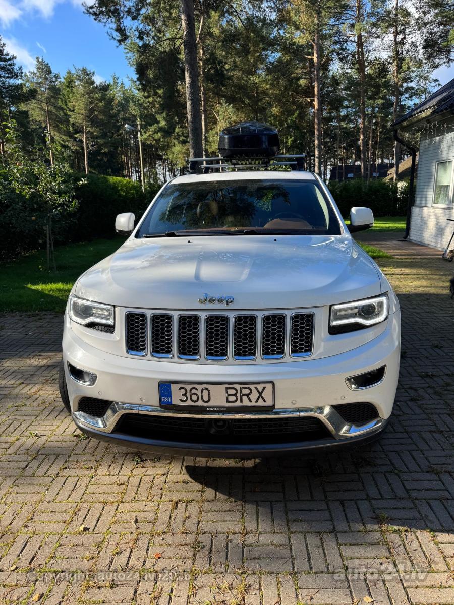 Balts Jeep Grand Cherokee 2016 Tallina, ar dzinēja tilpumu 3.00 L un nobraukumu 183 tūkst. km par 17900 €, foto 4 vietnē AUTOMOTO.COM.LV