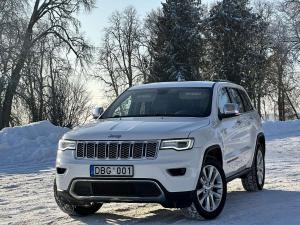 White Jeep Grand Cherokee 2017 in Vilnius, with an engine capacity of 3.60 L and mileage of 186 thousand km for 14999 €, photo 4 on AUTOMOTO.COM.LV