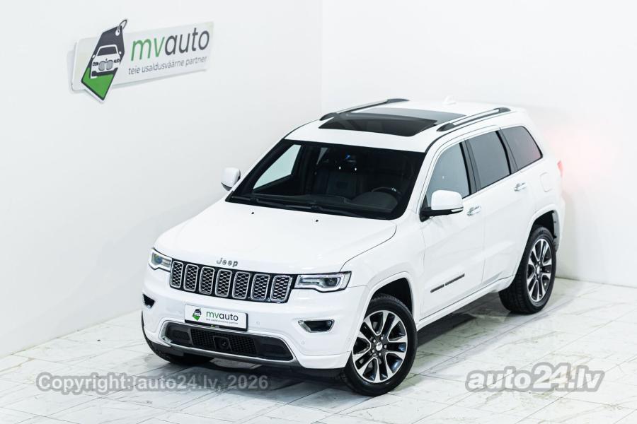White Jeep Grand Cherokee 2017 in Tallinn, with an engine capacity of 3.00 L and mileage of 193 thousand km for 16990 €, photo 1 on AUTOMOTO.COM.LV