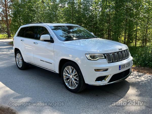 White Jeep Grand Cherokee 2018 in Tallinn, with an engine capacity of 3.00 L and mileage of 19 thousand km for 19900 €, photo 9 on AUTOMOTO.COM.LV