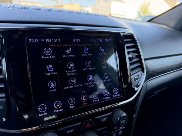 Balts Jeep Grand Cherokee 2019 Šauļi, ar dzinēja tilpumu 3.60 L un nobraukumu 243 tūkst. km par 12900 €, foto 10 vietnē AUTOMOTO.COM.LV