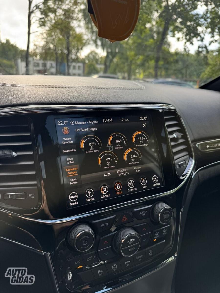 Balts Jeep Grand Cherokee 2019 Klaipėda, ar dzinēja tilpumu 3.60 L un nobraukumu 116 tūkst. km par 21999 €, foto 17 vietnē AUTOMOTO.COM.LV