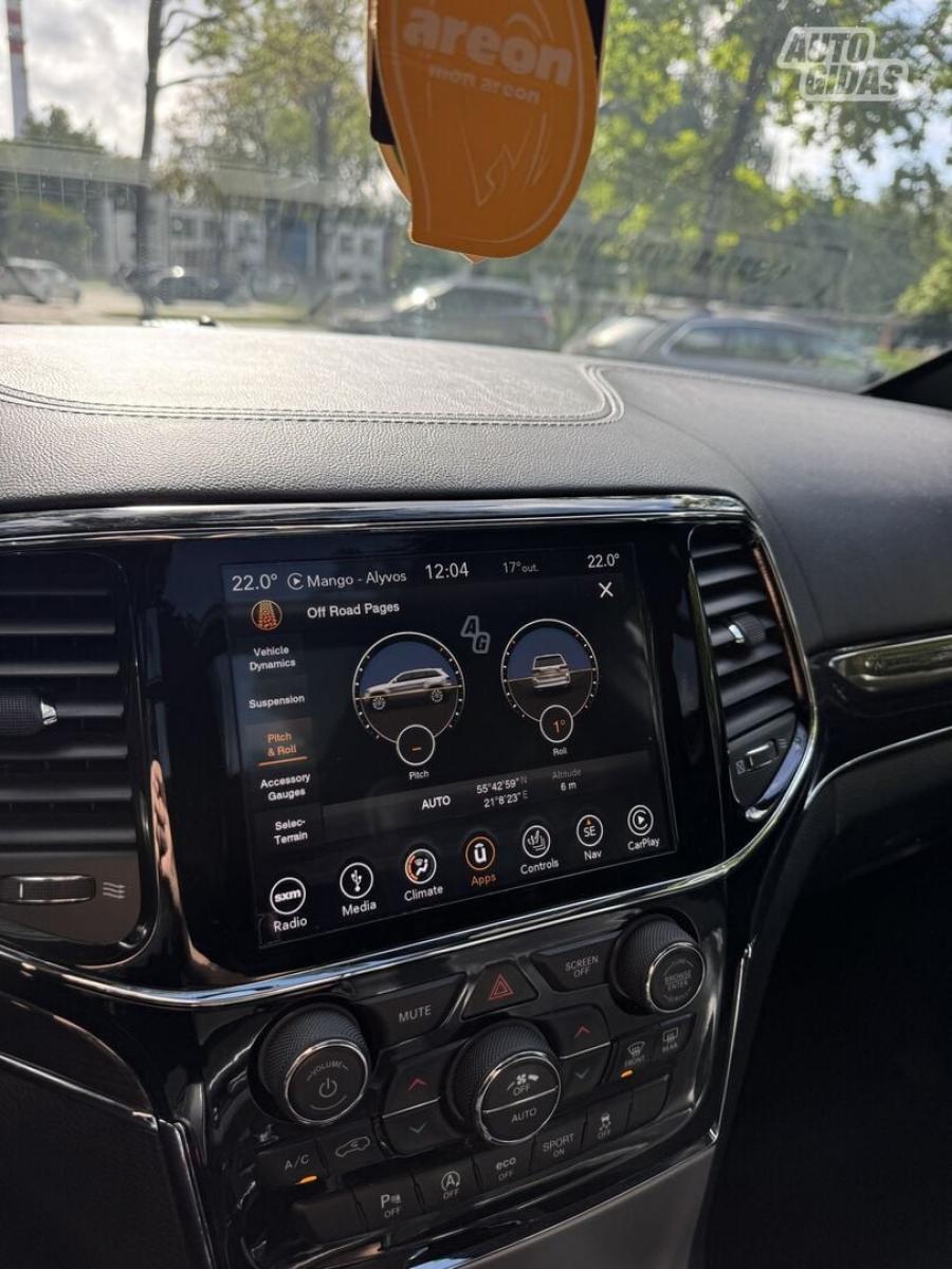 Balts Jeep Grand Cherokee 2019 Klaipėda, ar dzinēja tilpumu 3.60 L un nobraukumu 116 tūkst. km par 21999 €, foto 19 vietnē AUTOMOTO.COM.LV