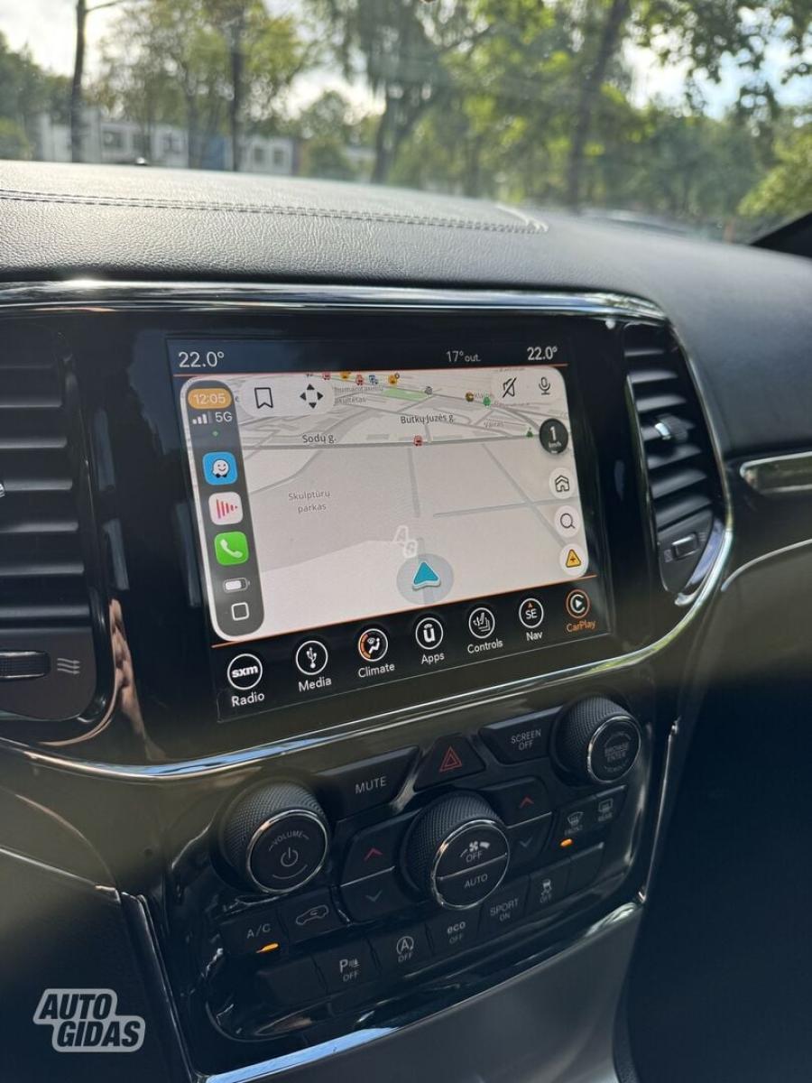 Balts Jeep Grand Cherokee 2019 Klaipėda, ar dzinēja tilpumu 3.60 L un nobraukumu 116 tūkst. km par 21999 €, foto 20 vietnē AUTOMOTO.COM.LV