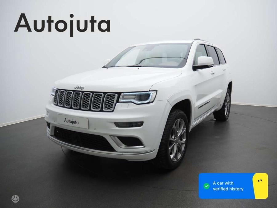Balts Jeep Grand Cherokee 2020 Viļņa, ar dzinēja tilpumu 2.99 L un nobraukumu 120 tūkst. km par 26900 €, foto 1 vietnē AUTOMOTO.COM.LV