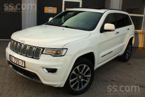 Balts Jeep Grand Cherokee 2021 Rīga, ar dzinēja tilpumu 3.00 L un nobraukumu 0 tūkst. km par 22950 €, foto  vietnē AUTOMOTO.COM.LV