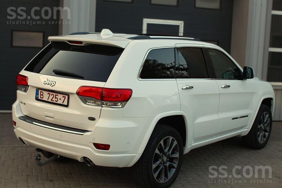 Balts Jeep Grand Cherokee 2021 Rīga, ar dzinēja tilpumu 3.00 L un nobraukumu 0 tūkst. km par 22950 €, foto 13 vietnē AUTOMOTO.COM.LV
