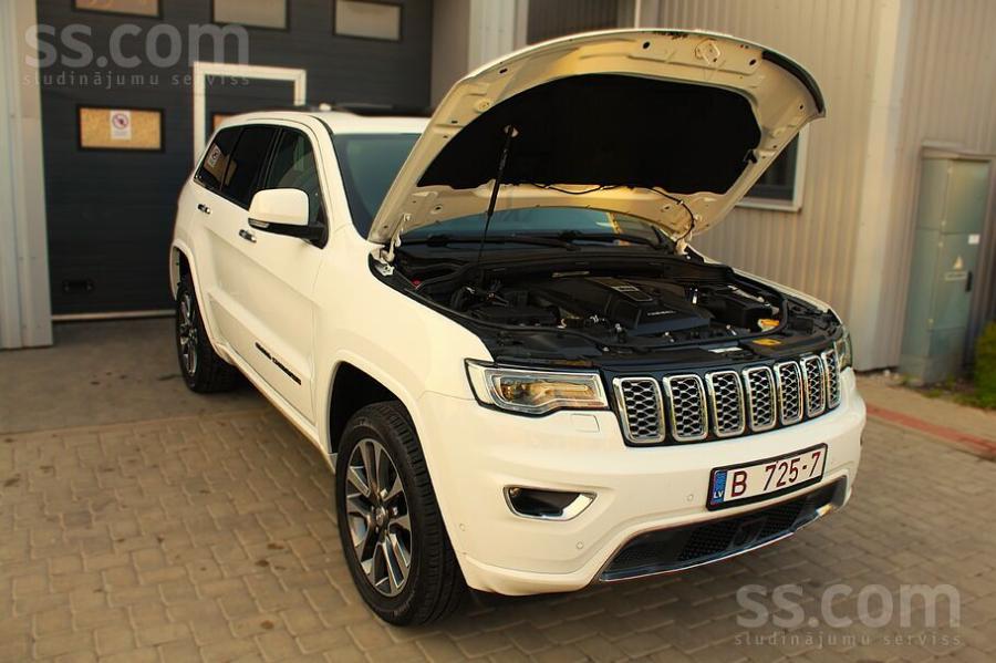 Balts Jeep Grand Cherokee 2021 Rīga, ar dzinēja tilpumu 3.00 L un nobraukumu 0 tūkst. km par 22950 €, foto 69 vietnē AUTOMOTO.COM.LV